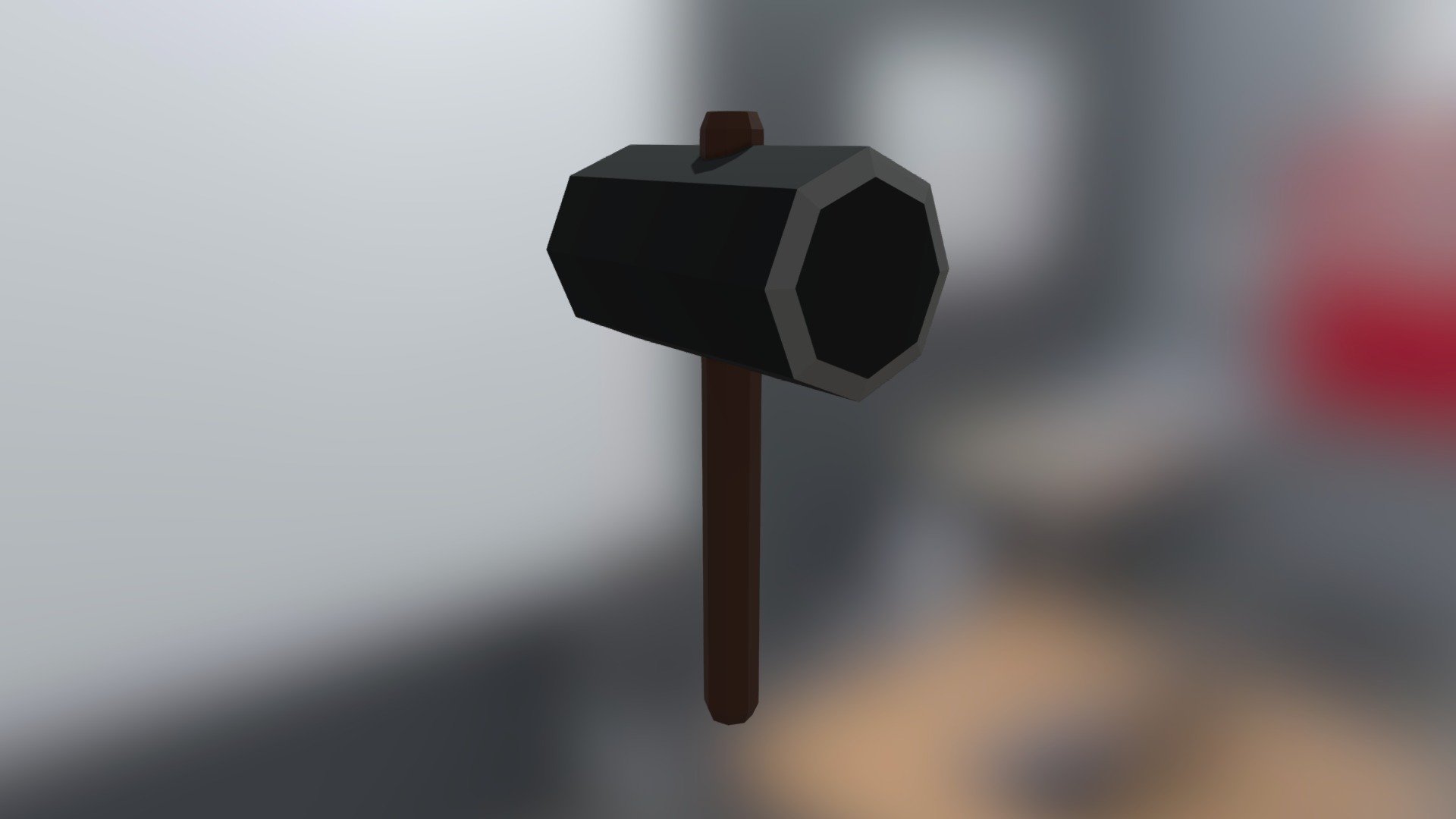 Low Poly Hammer - Download Free 3D model by Mythical [80866ef] - Sketchfab
