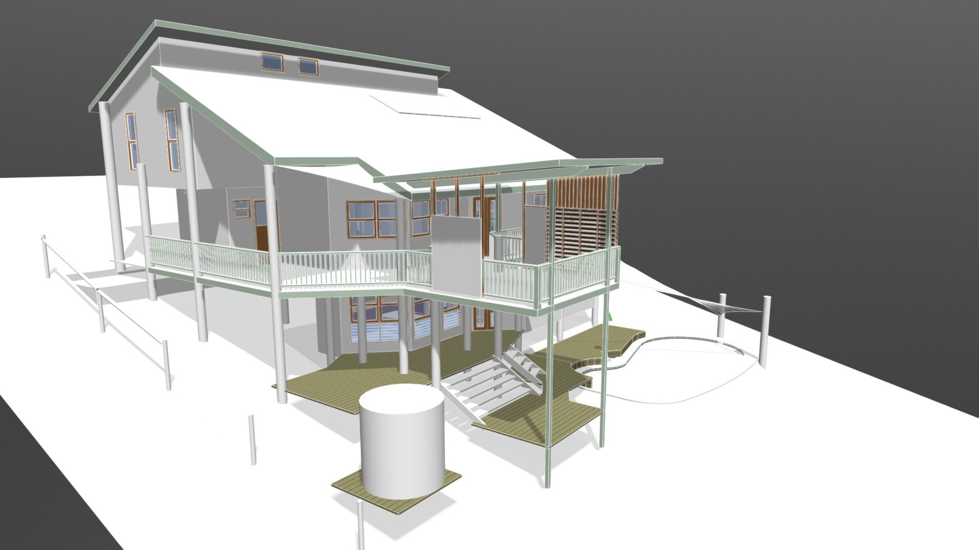 Pole Home - 3D model by Terry Comerford (@Terry.Com) [8086715] - Sketchfab