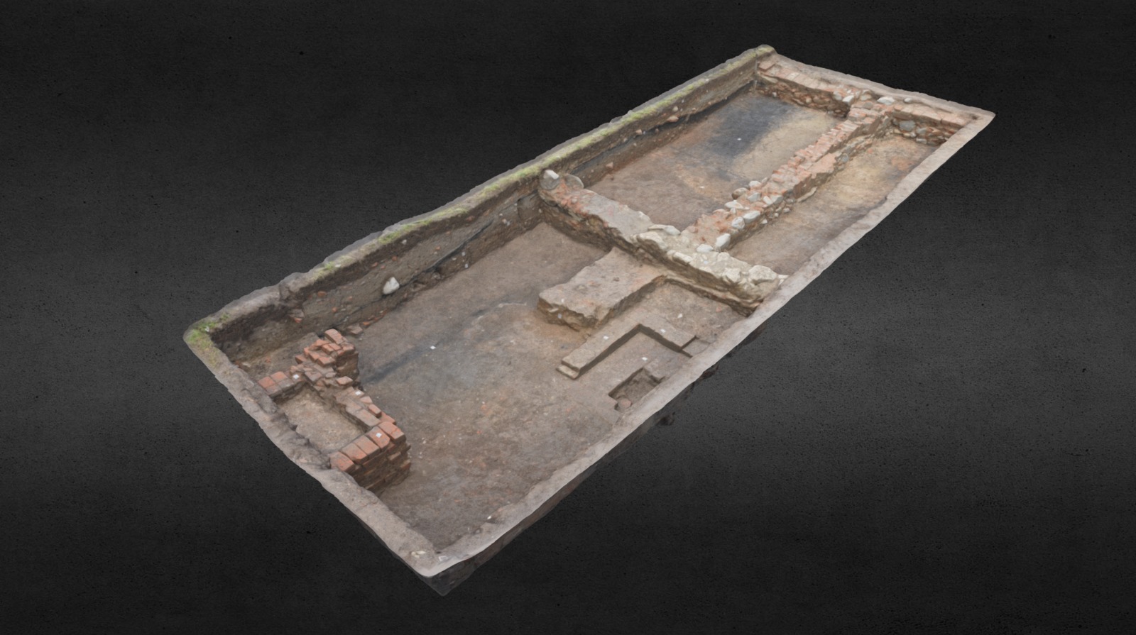 Praetorium Consularis - S.XX - Whole trench - Download Free 3D model by ...