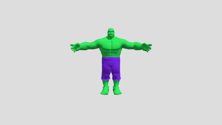 Hulk 3D models - Sketchfab