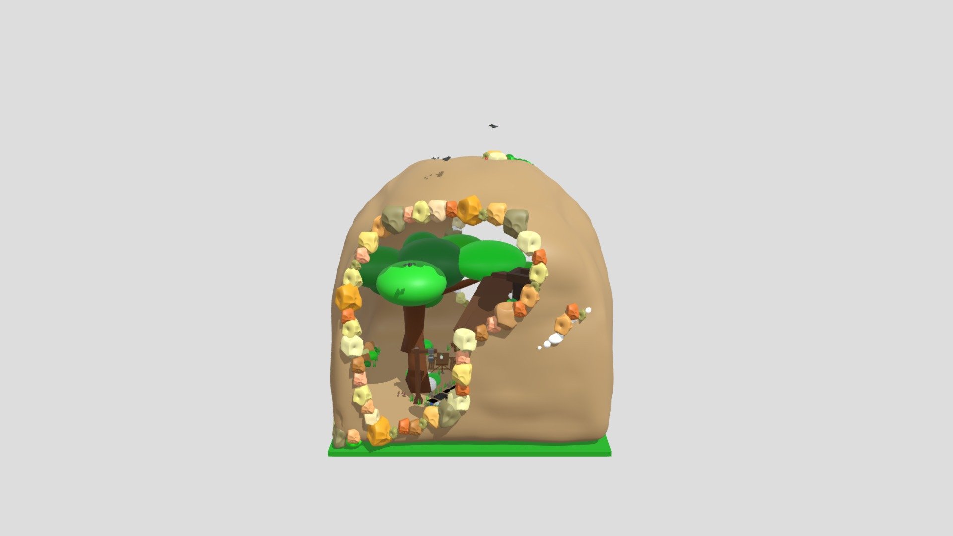 cube world - 3D model by Robin_ [80899e1] - Sketchfab
