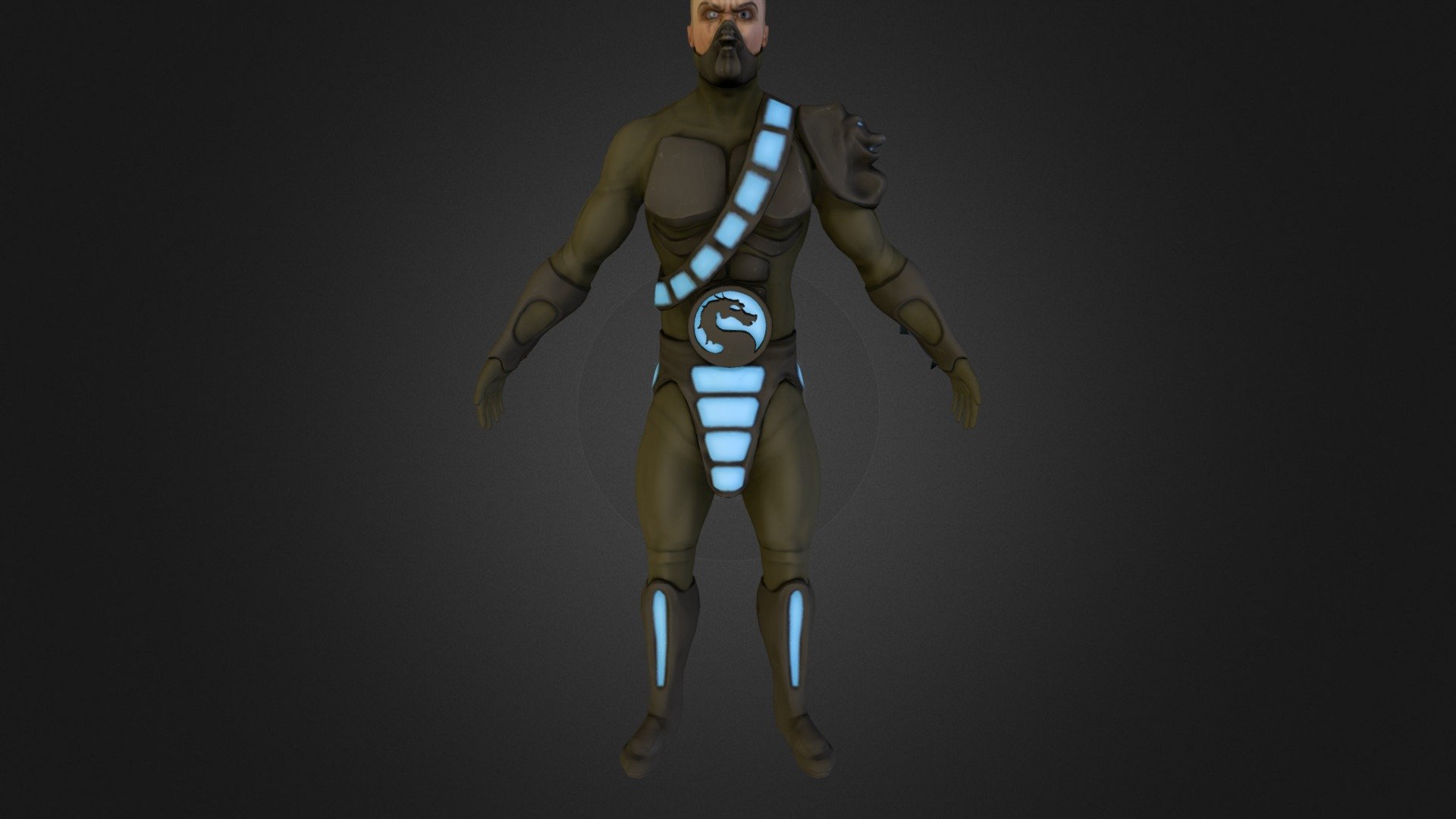 Sub-Zero Low Poly (Textured) - 3D model by xMoZx [8089c40] - Sketchfab