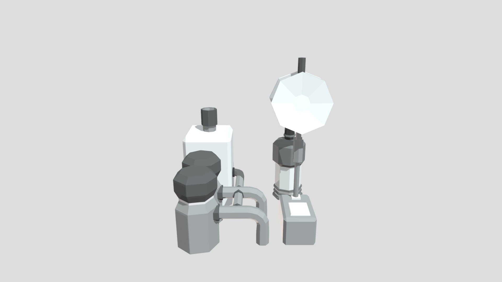 Mars Science Station Low Poly - Download Free 3D model by anton.engdahl ...