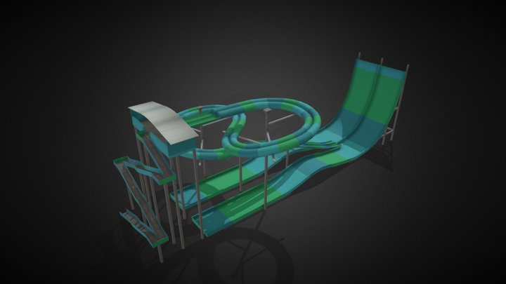 Waterslides 3D models - Sketchfab