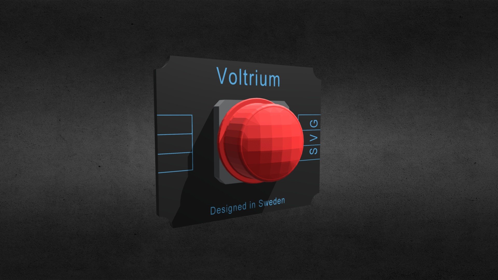 Button Red - 3D model by saffarini [808e430] - Sketchfab