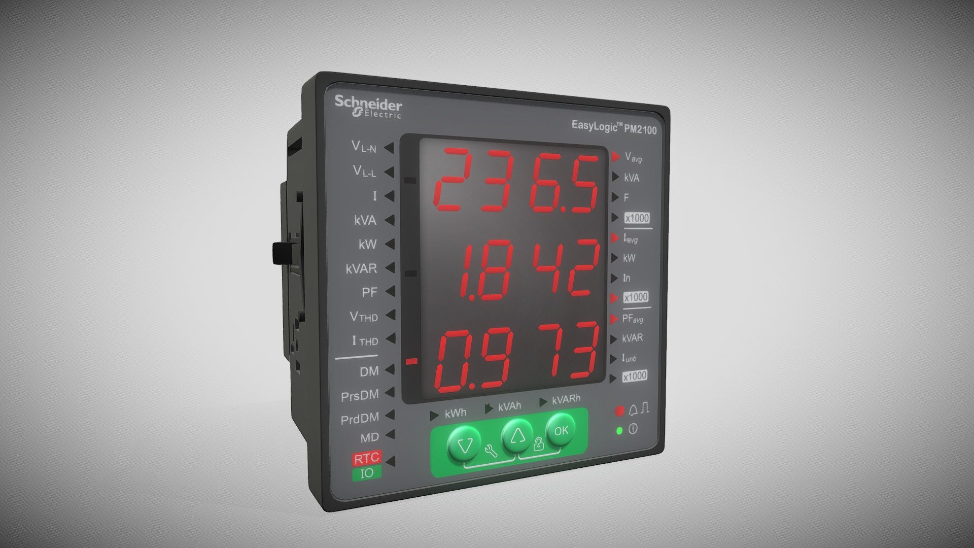 Electricity Meter - 3D model by yangyang123 [808e498] - Sketchfab
