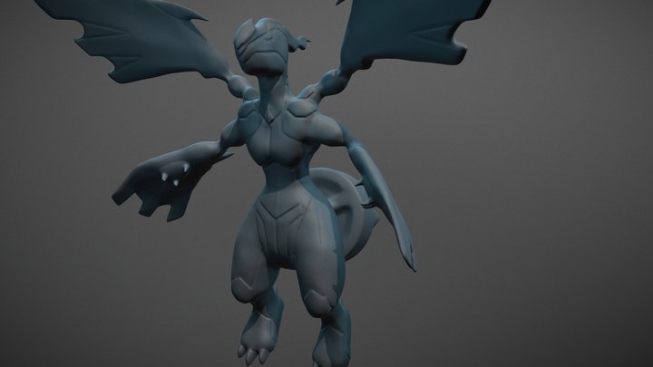 Zekrom 3D models - Sketchfab