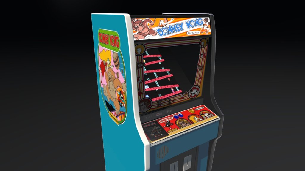 Arcade - 3D model by kescoba [8094332] - Sketchfab