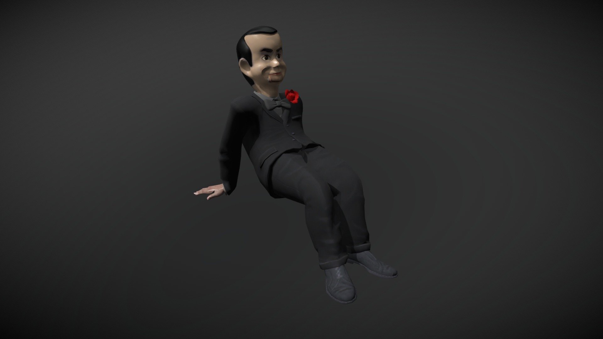 slappy the dummy animated (low poly) - Download Free 3D model by ...