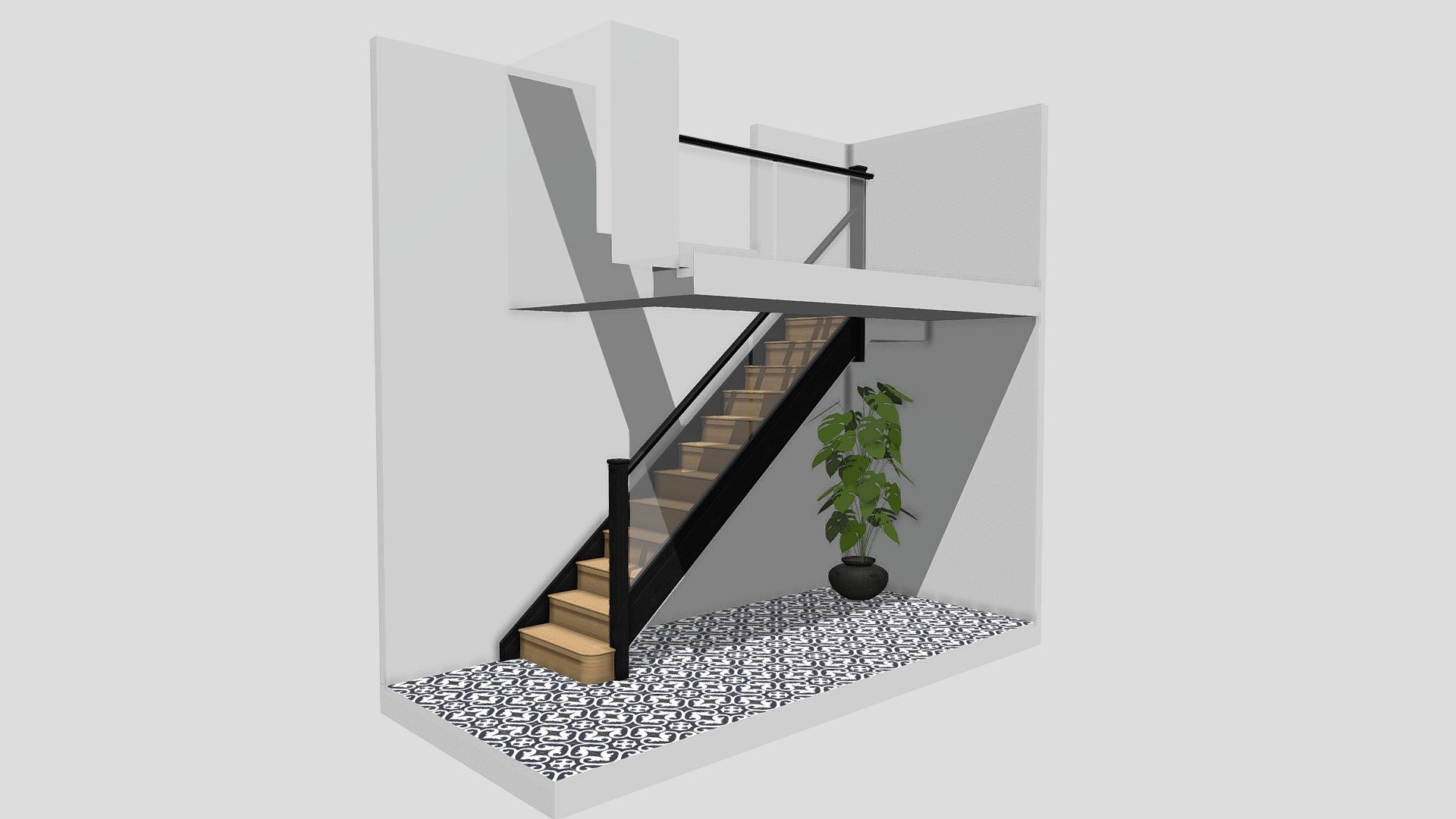 005843 Scott - Staircase Renovation - Download Free 3D model by First ...