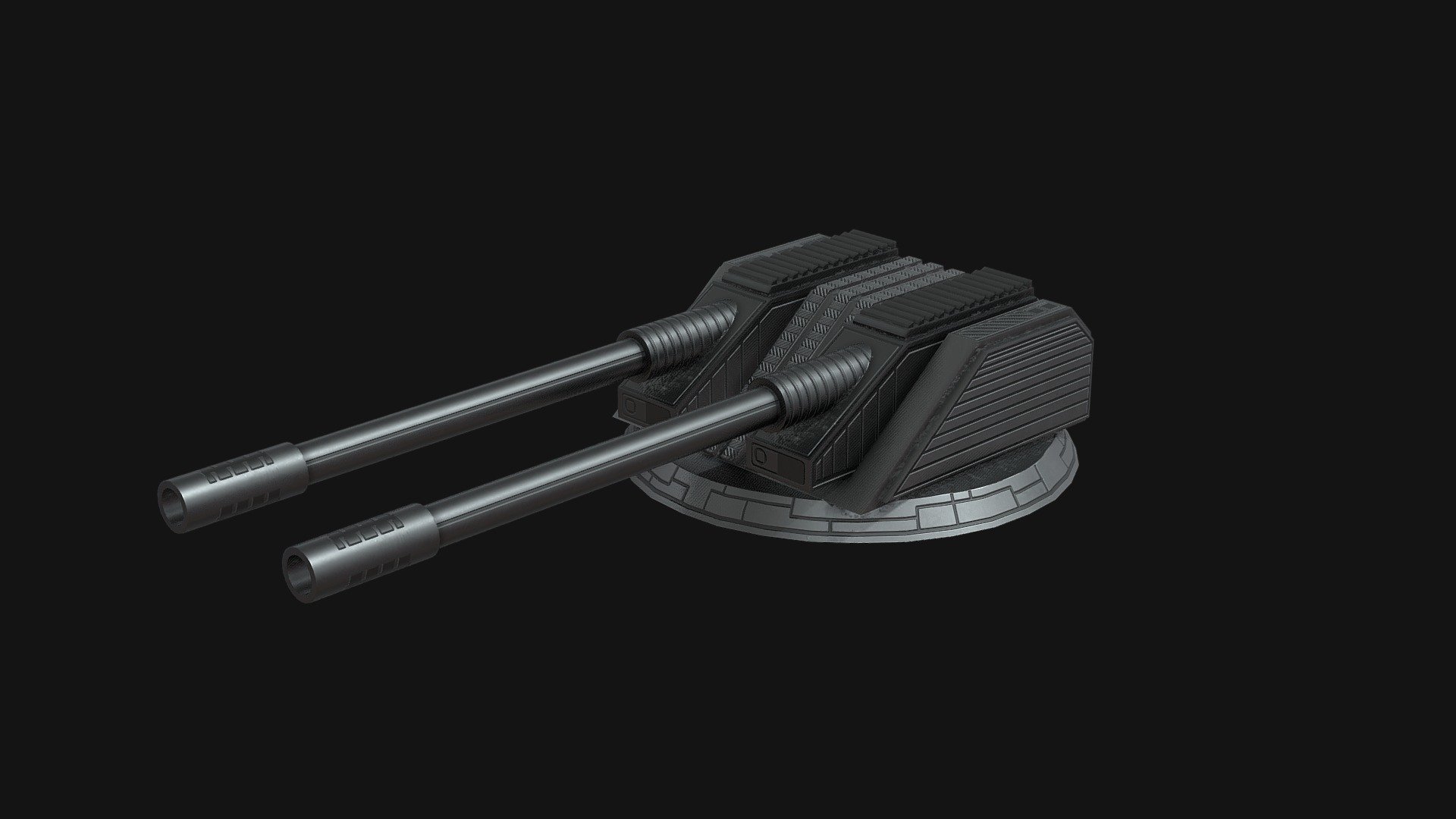Spaceship Turret Z30 - Buy Royalty Free 3D model by matoteus [80954ec ...