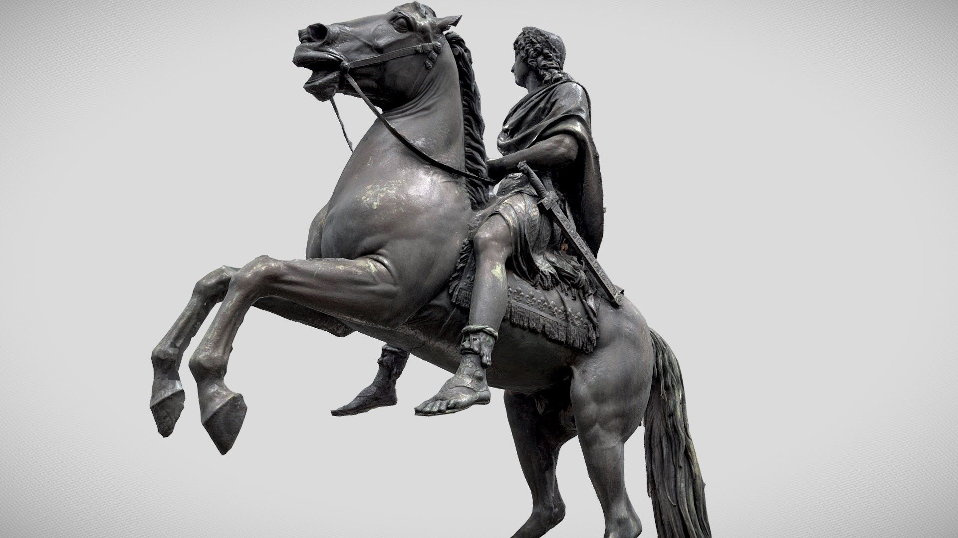 King of France Louis XIV - 2 LOD - Buy Royalty Free 3D model by ...