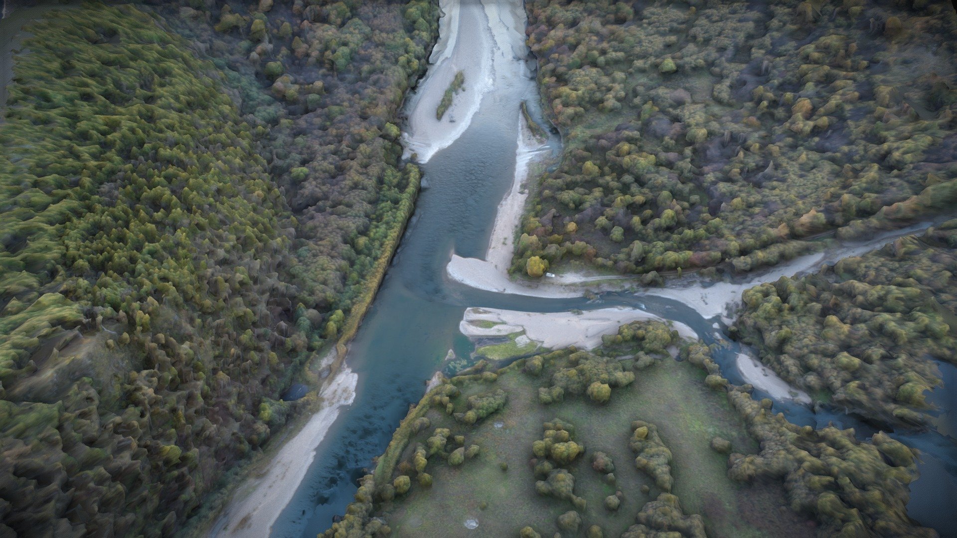 Wetland, forest, shoal and river - Download Free 3D model by Metazeon ...