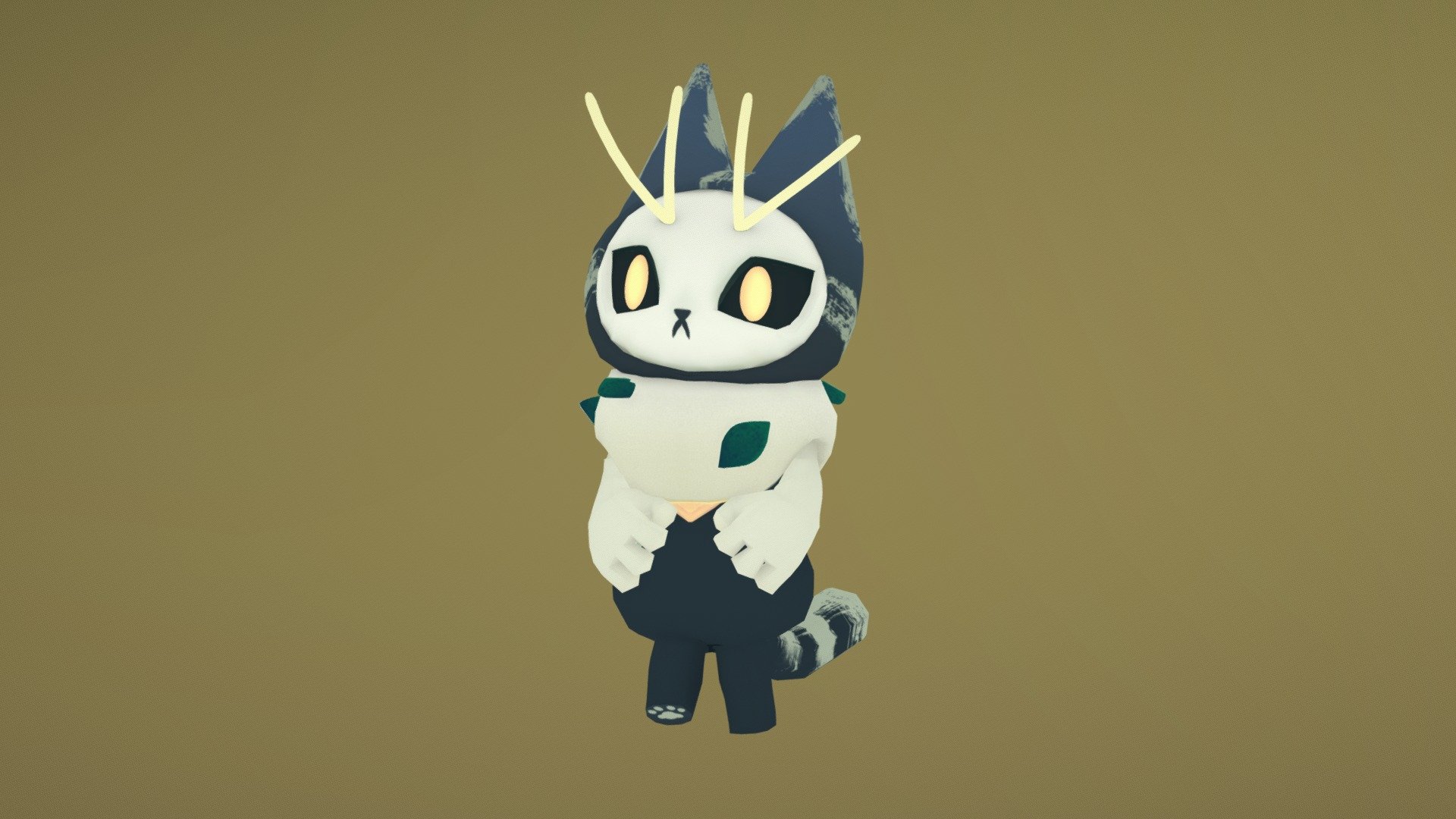 Cat walk cycle - 3D model by pei1998 [8096a9e] - Sketchfab