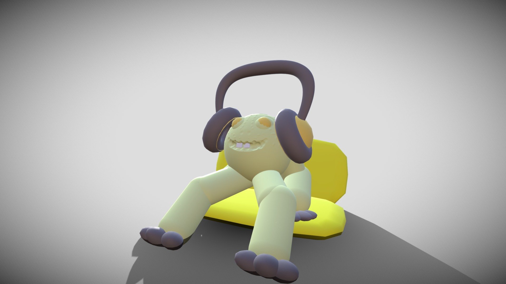 Be happy - Download Free 3D model by AVZ (@micropalaeontology) [80971b0 ...