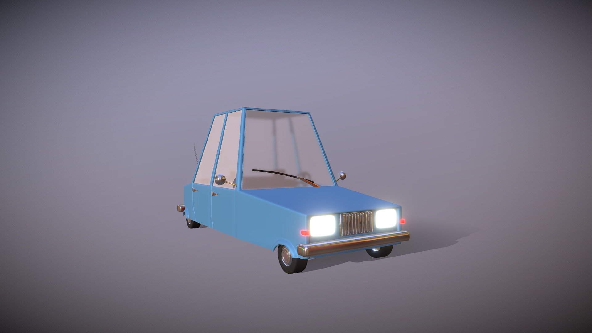 Cartoon Car 2 - Buy Royalty Free 3D model by pinotoon [80980b0 ...