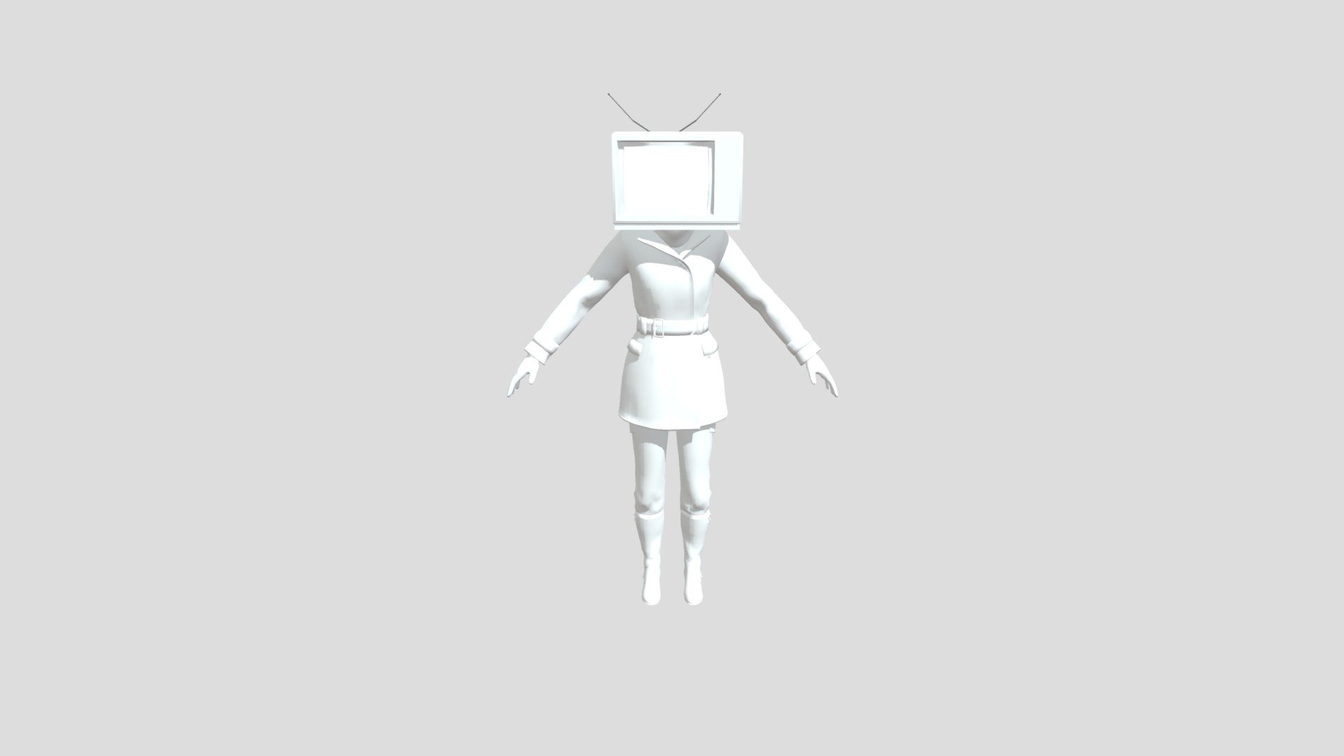 Tv Woman - Download Free 3D model by thatsallthemovie2 [8099617 ...