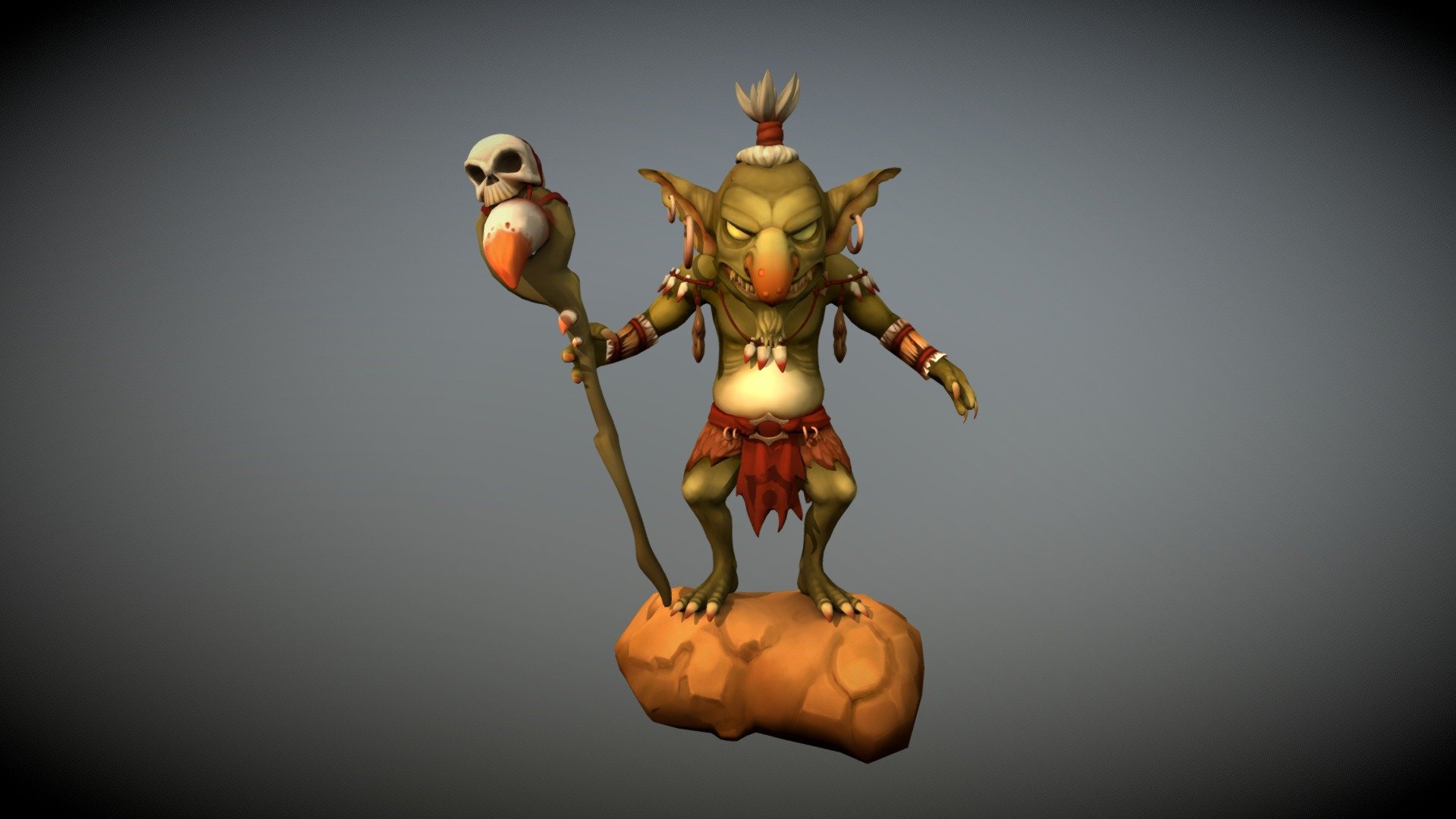 Gobin - 3D model by linhdinh (@linhtatoo) [809d2af] - Sketchfab