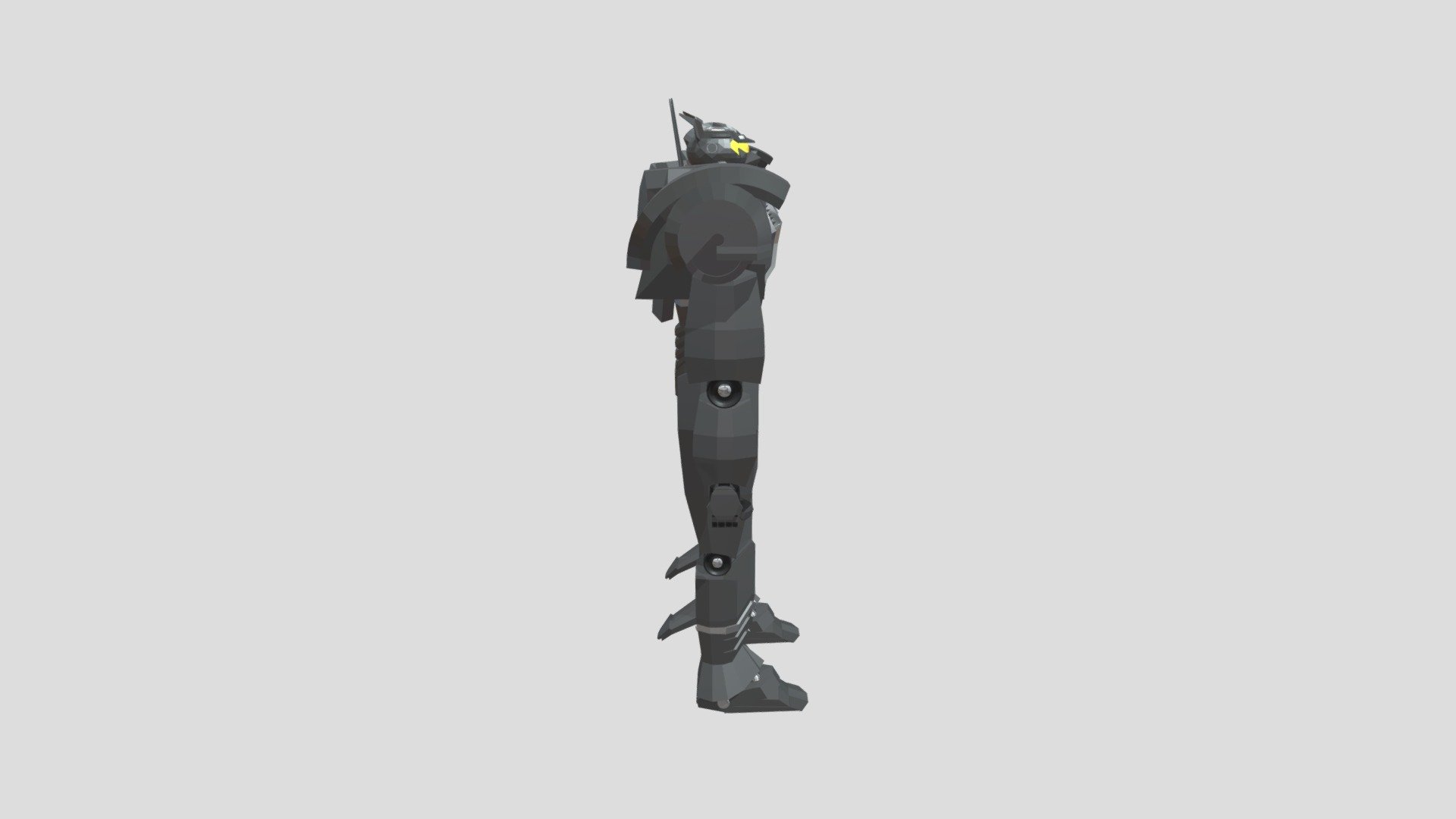 Giant Mech ver1 - 3D model by WardL [809e1b8] - Sketchfab