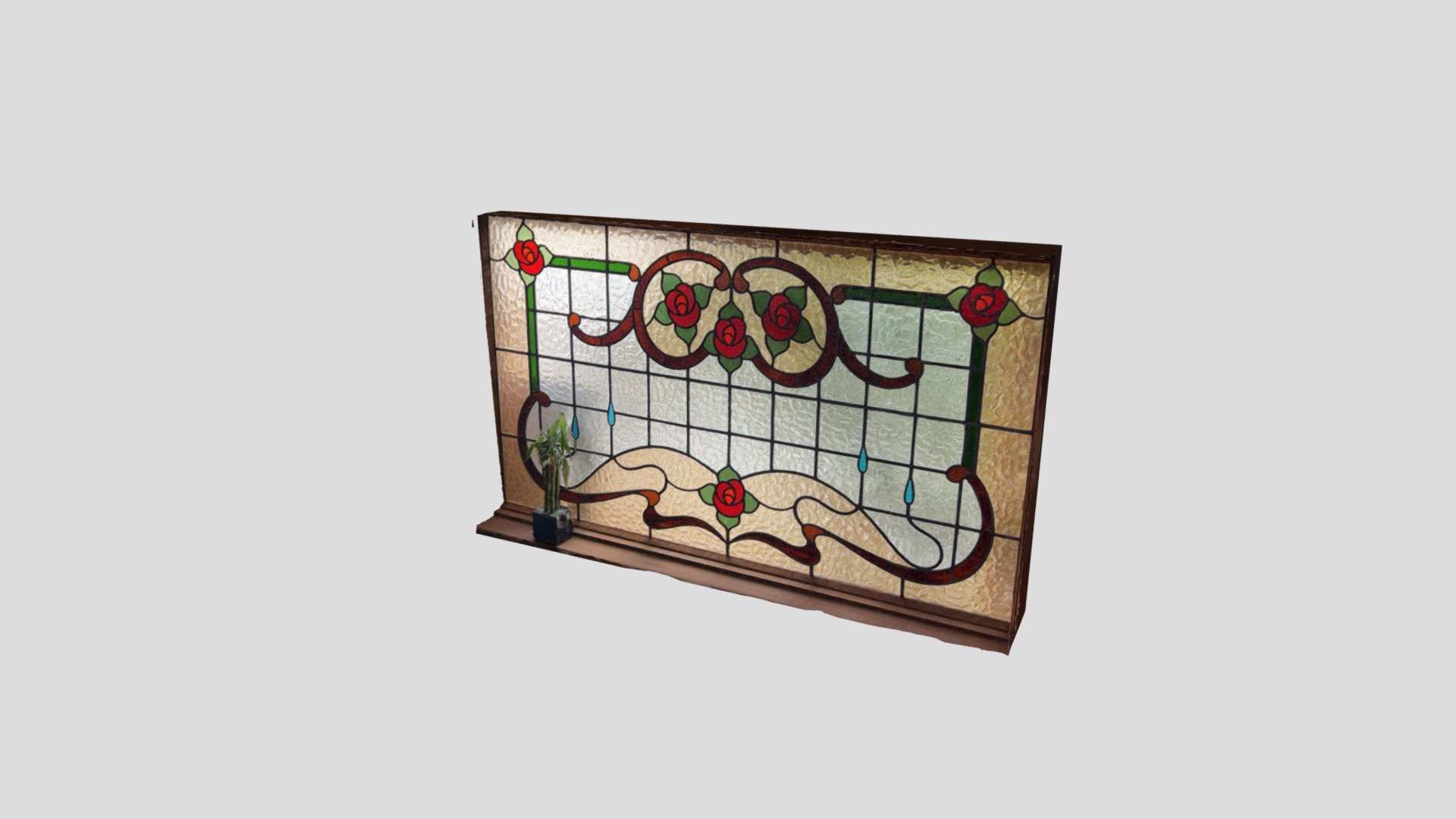 Stain Glass Window - 3D model by Michael Douglass (@drmdouglass ...