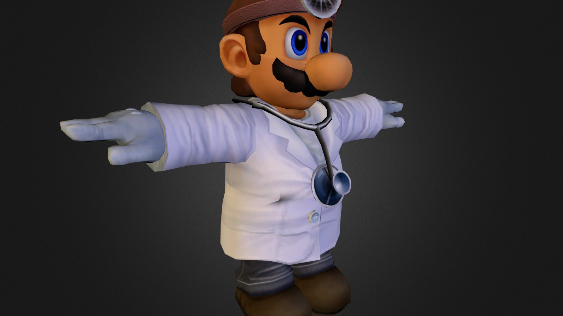 Dr. Mario.zip - 3D model by tensho [80Ogagl] - Sketchfab