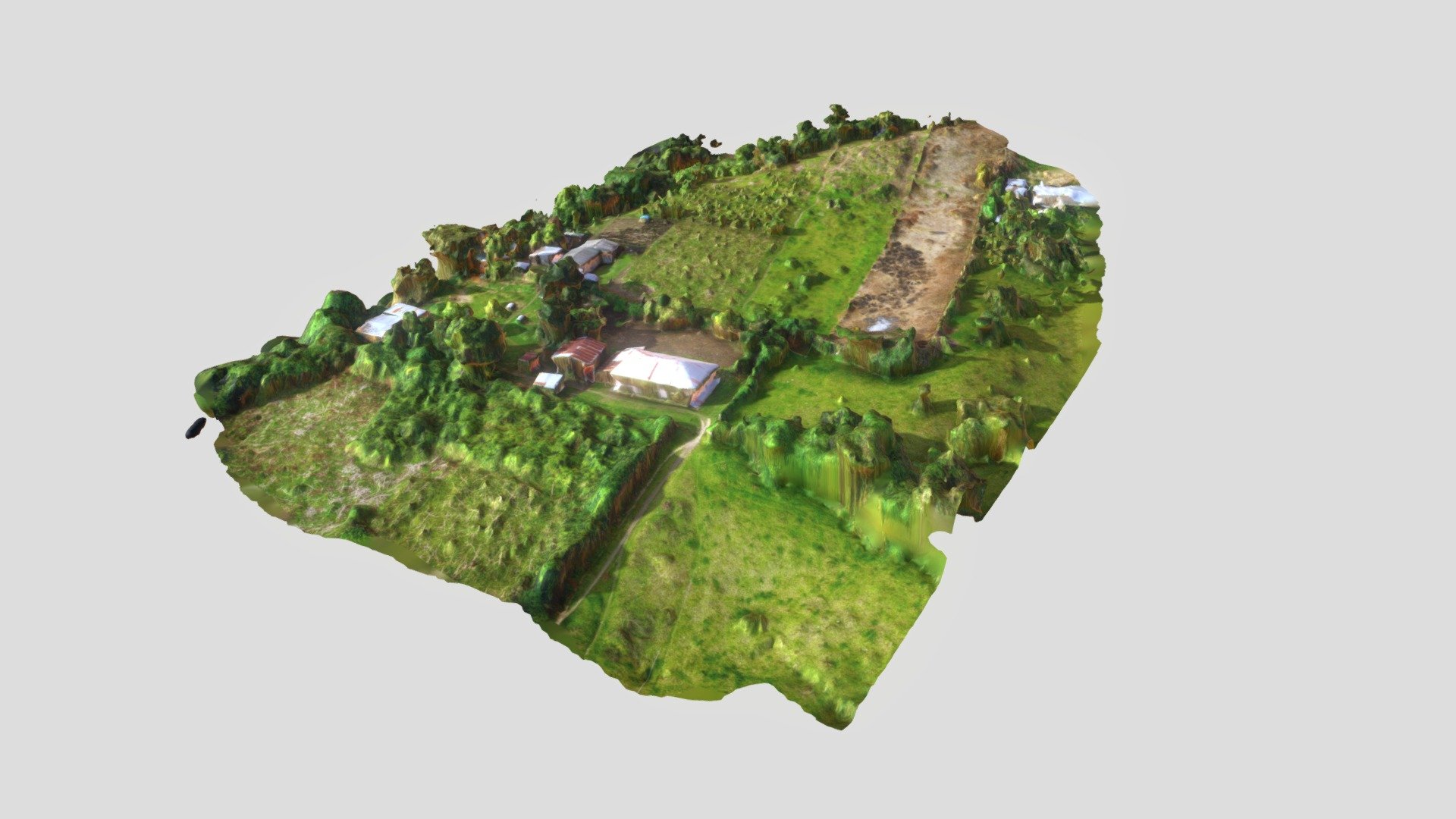 3D Surface Landscape - 3D model by w369 [80a02e5] - Sketchfab