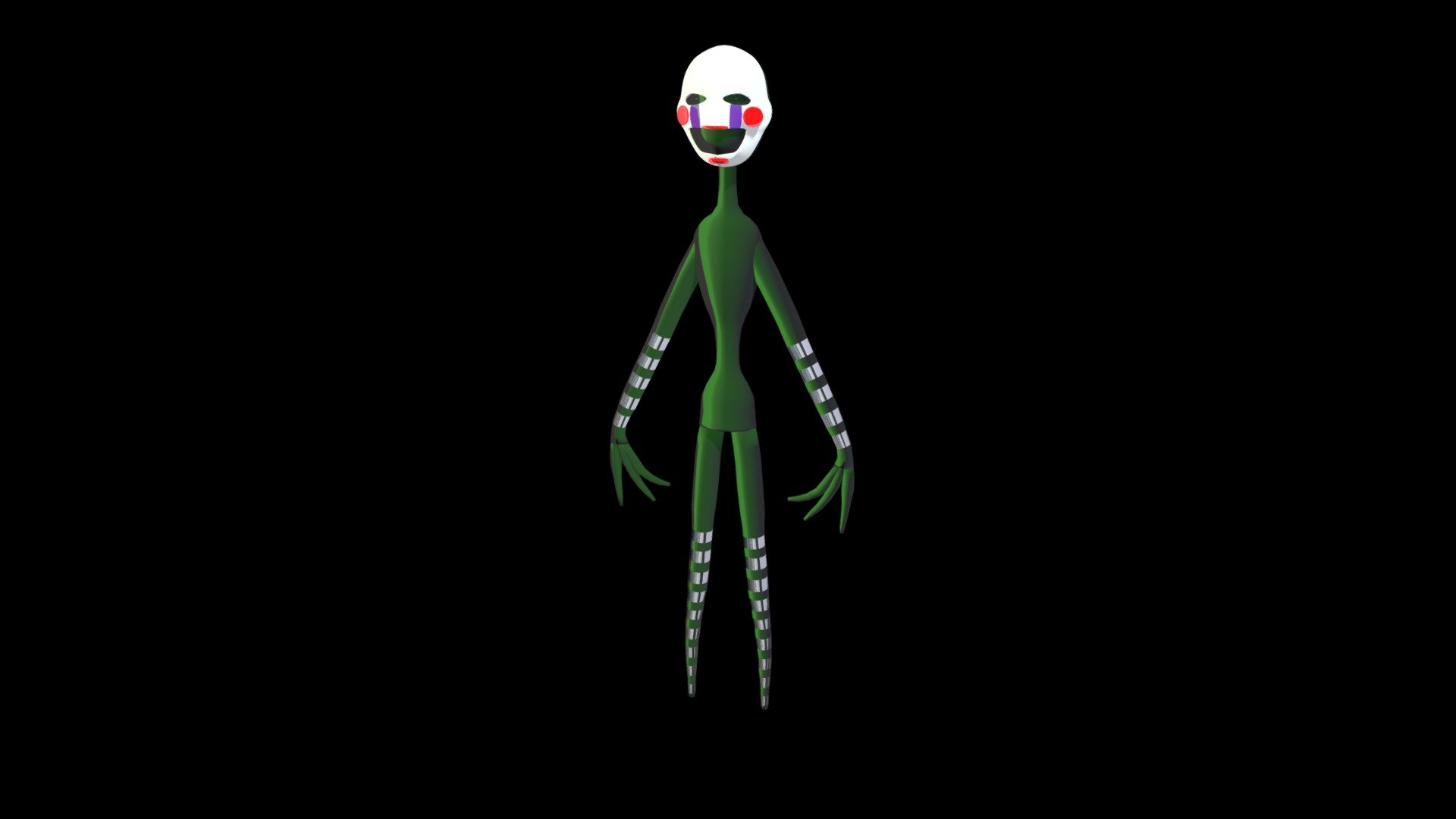 fnaf_puppet_blend - 3D model by Freddy (@Mitctora4532) [80a02f3 ...