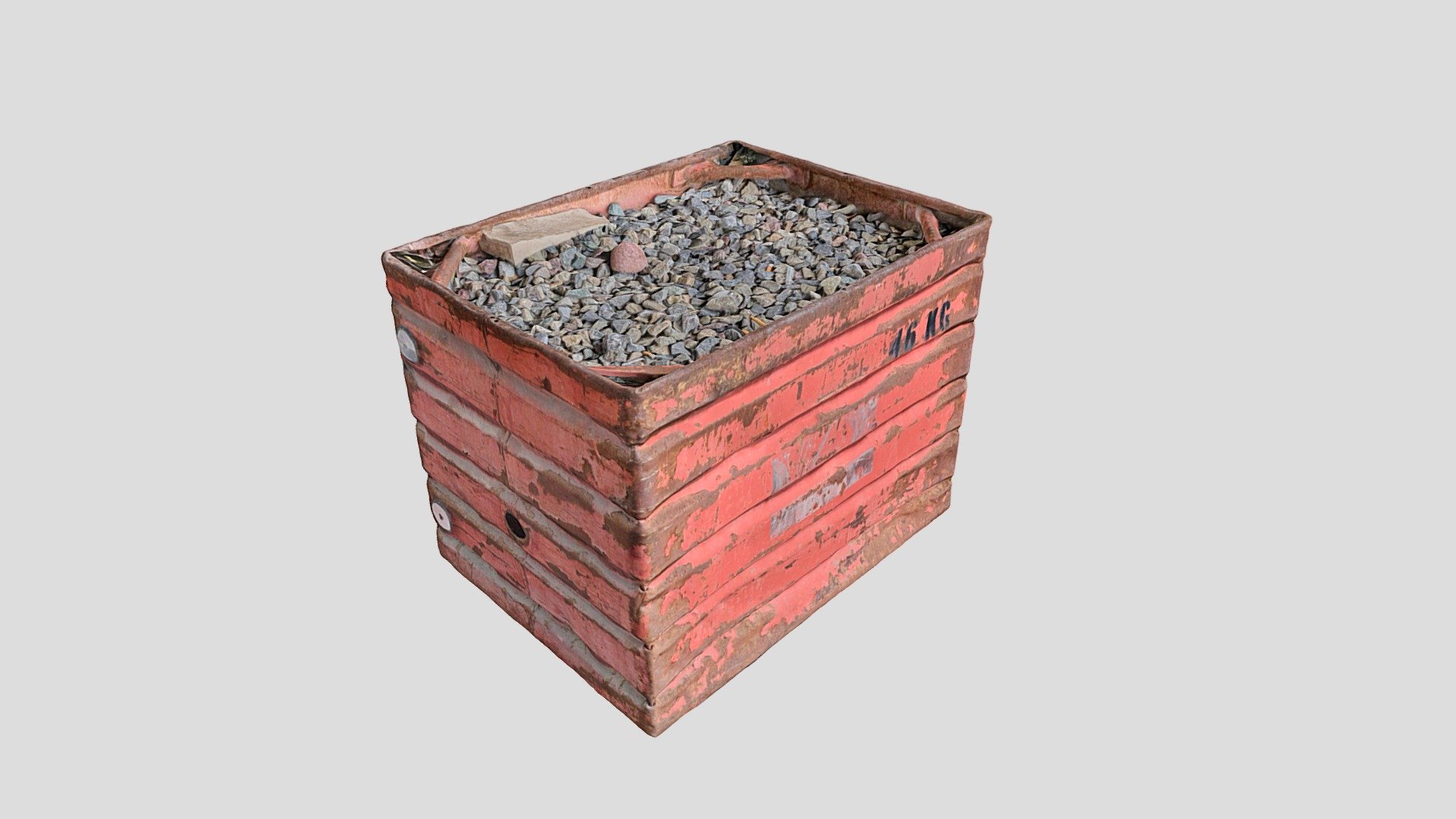 Container box 8k scan 001 - 3D model by immerge [80a06cd] - Sketchfab