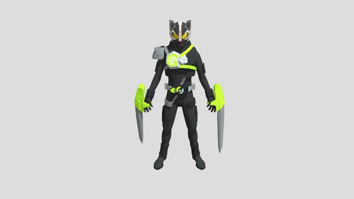 Kamen_rider 3D models - Sketchfab