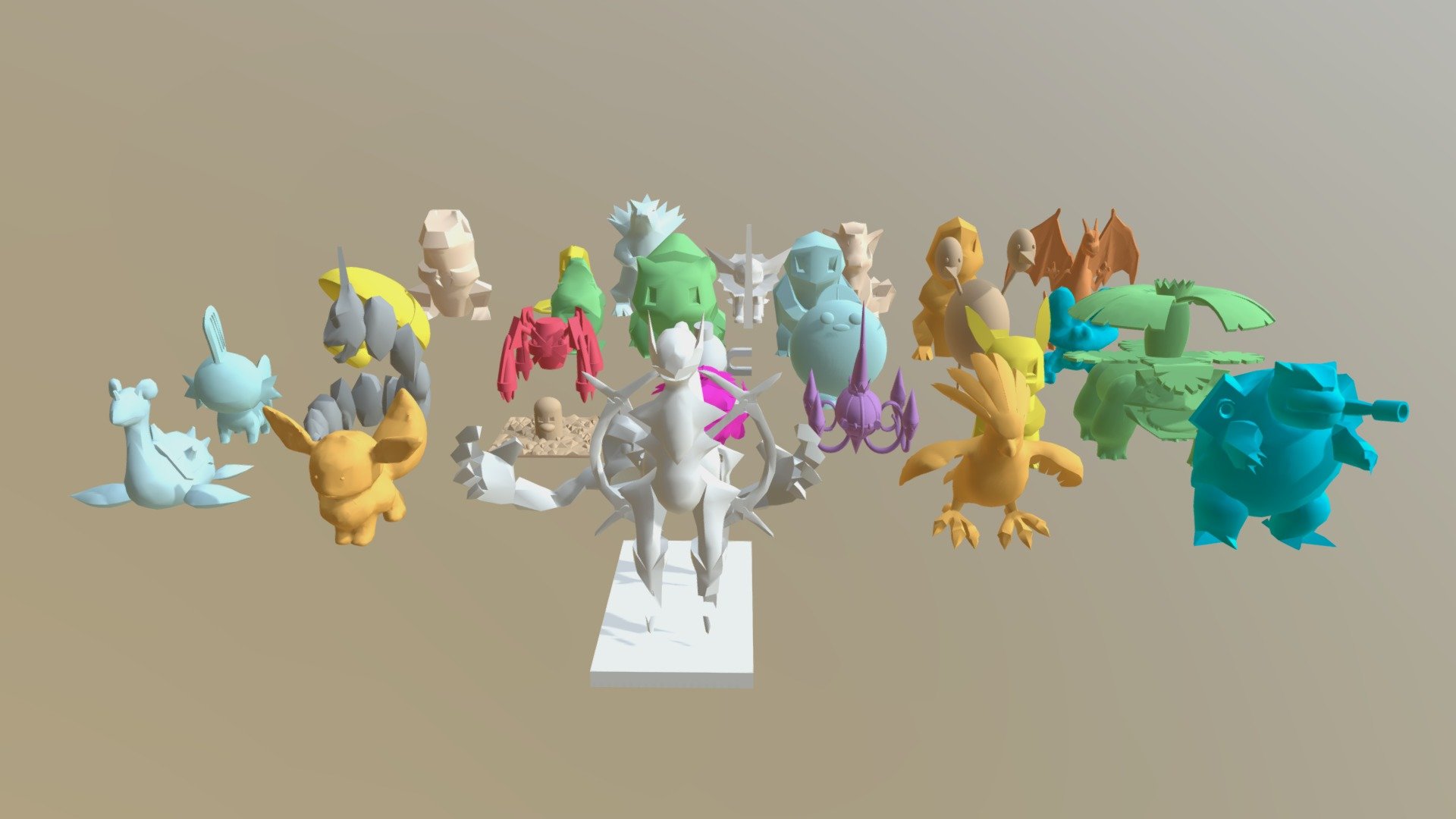 pokemon - 3D model by AidenP1683 [80a291a] - Sketchfab