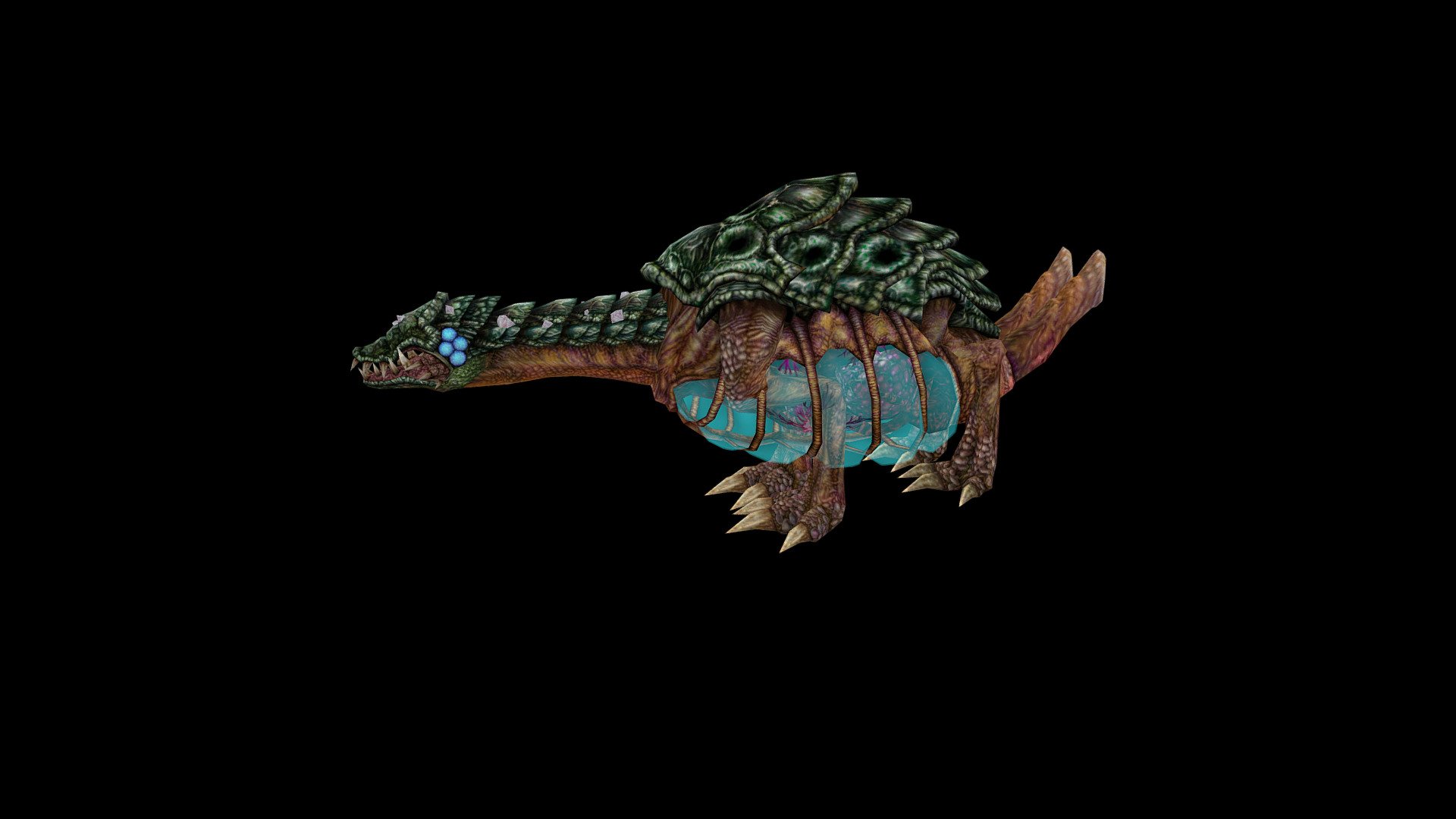 Creatures>Bosses>Queen Metroid - Download Free 3D model by ...