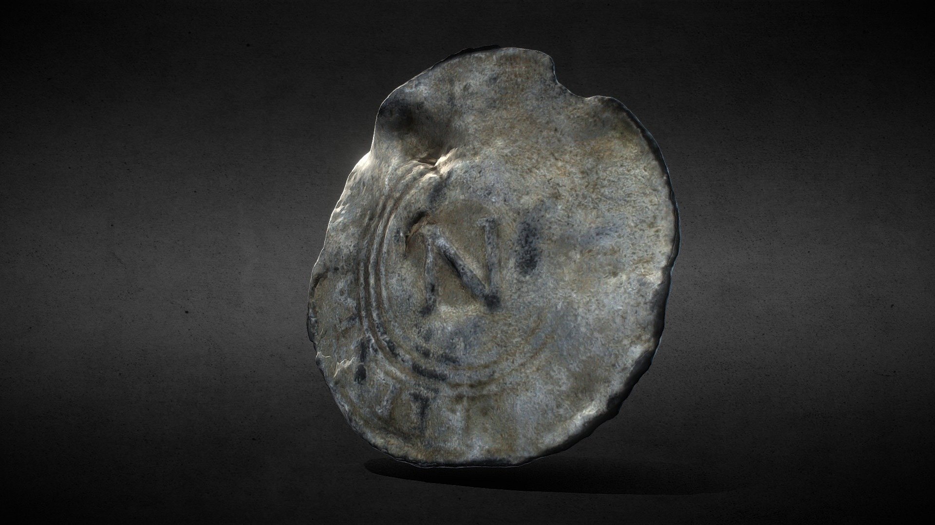 Lead seal from the wreck of the Campen - 3D model by Maritime ...