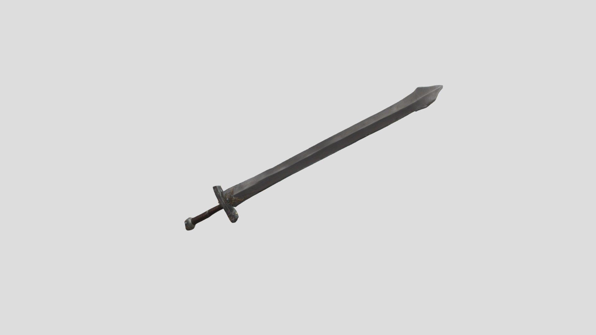 Card Title: Buster Sword - Download Free 3D model by WendyShadowGaming ...