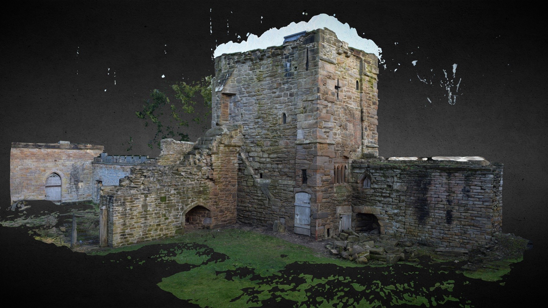 Ravensworth, southern tower - 3D model by Tony Liddell (@vindomoras ...