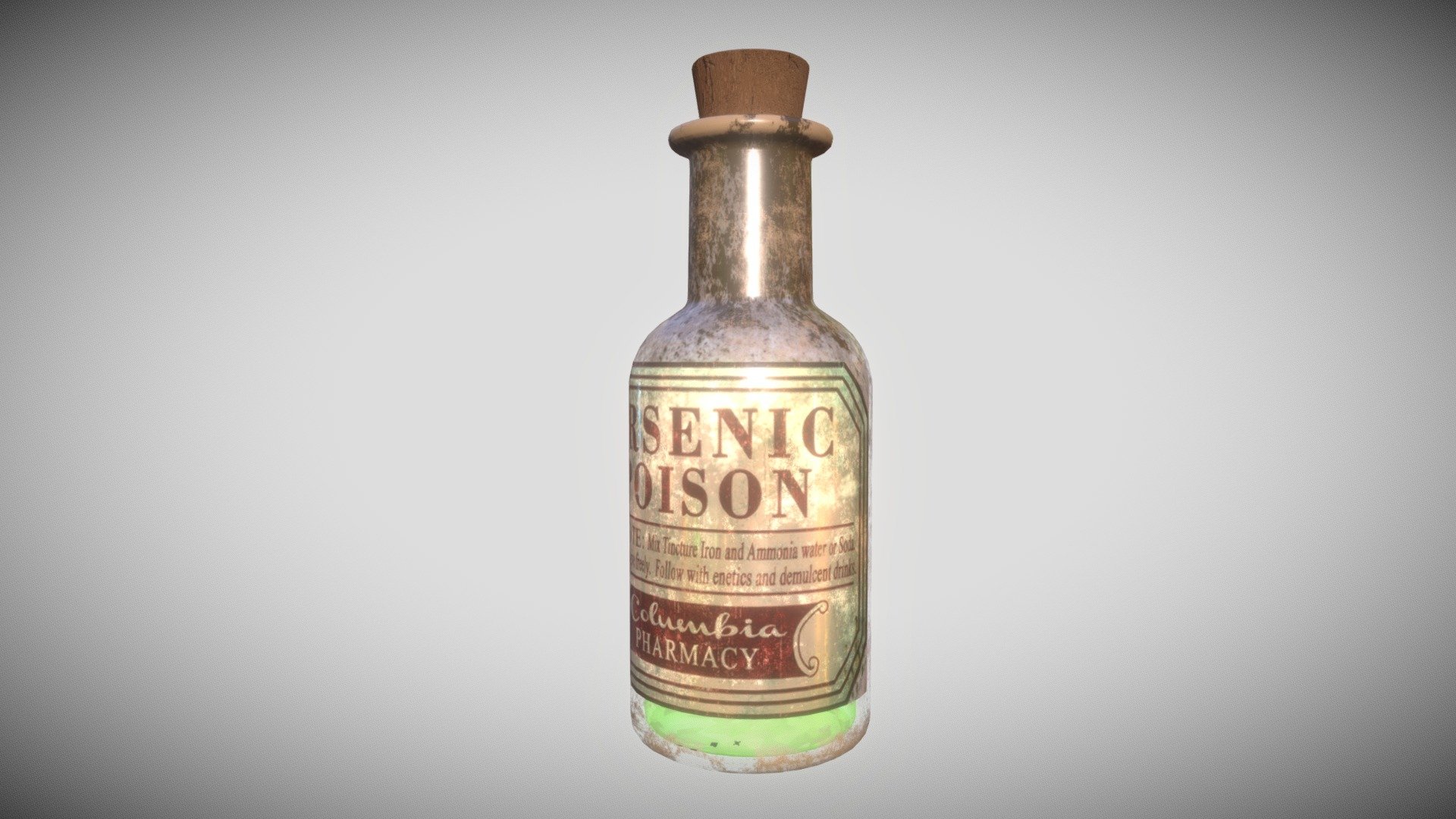 Poison Bottle - Download Free 3D model by Jvdm78 [80a7ffa] - Sketchfab