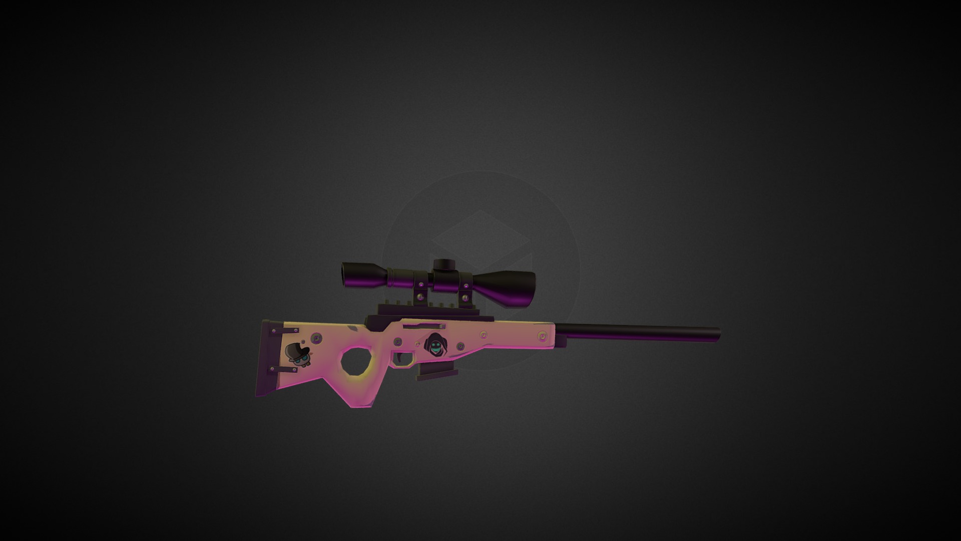 Fortnite Sniper - 3D model by John (@JohnHB) [80ac694] - Sketchfab