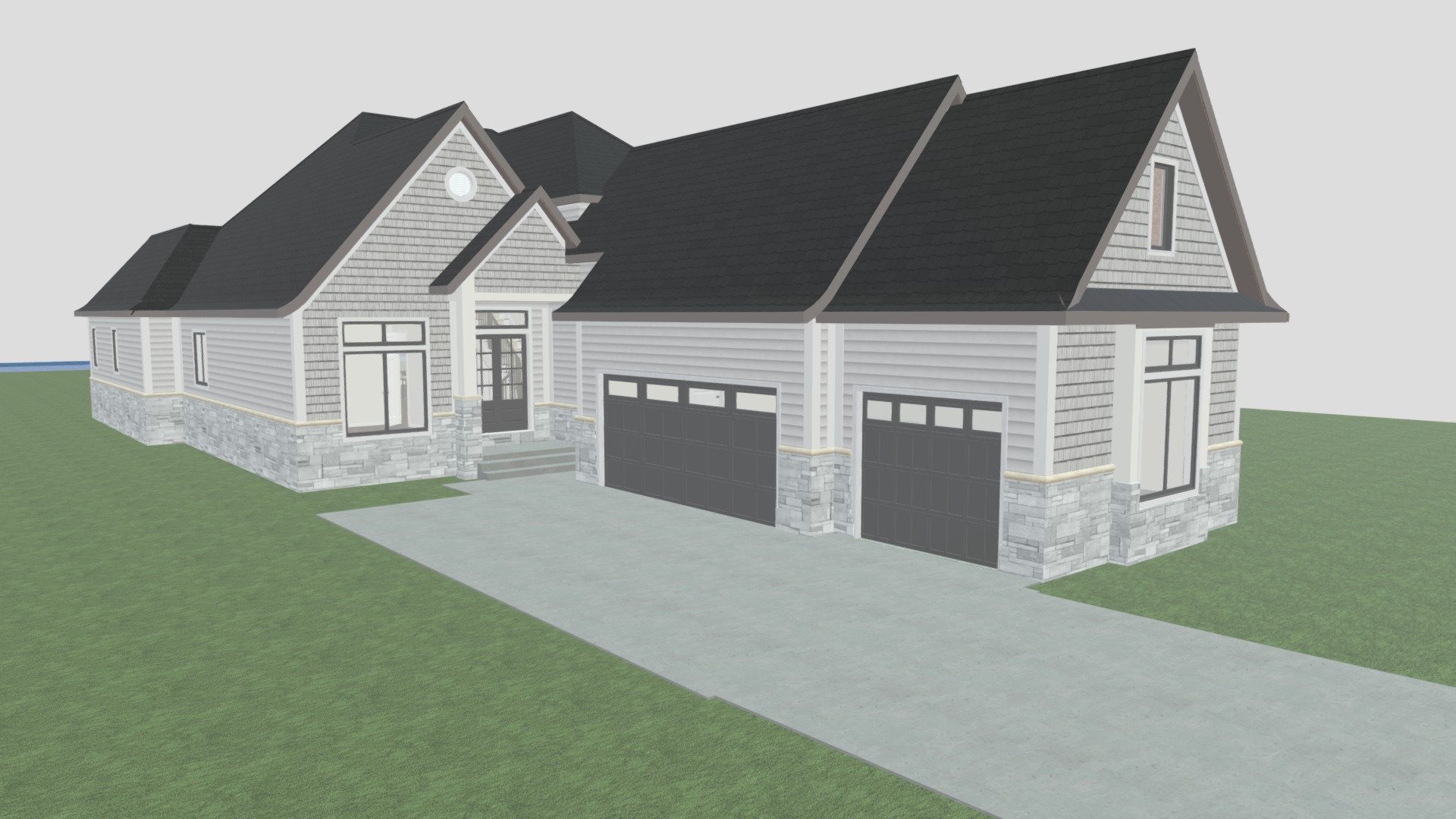Exterior Draft Idea - 3D model by OakBridge Development (@oakbridge ...