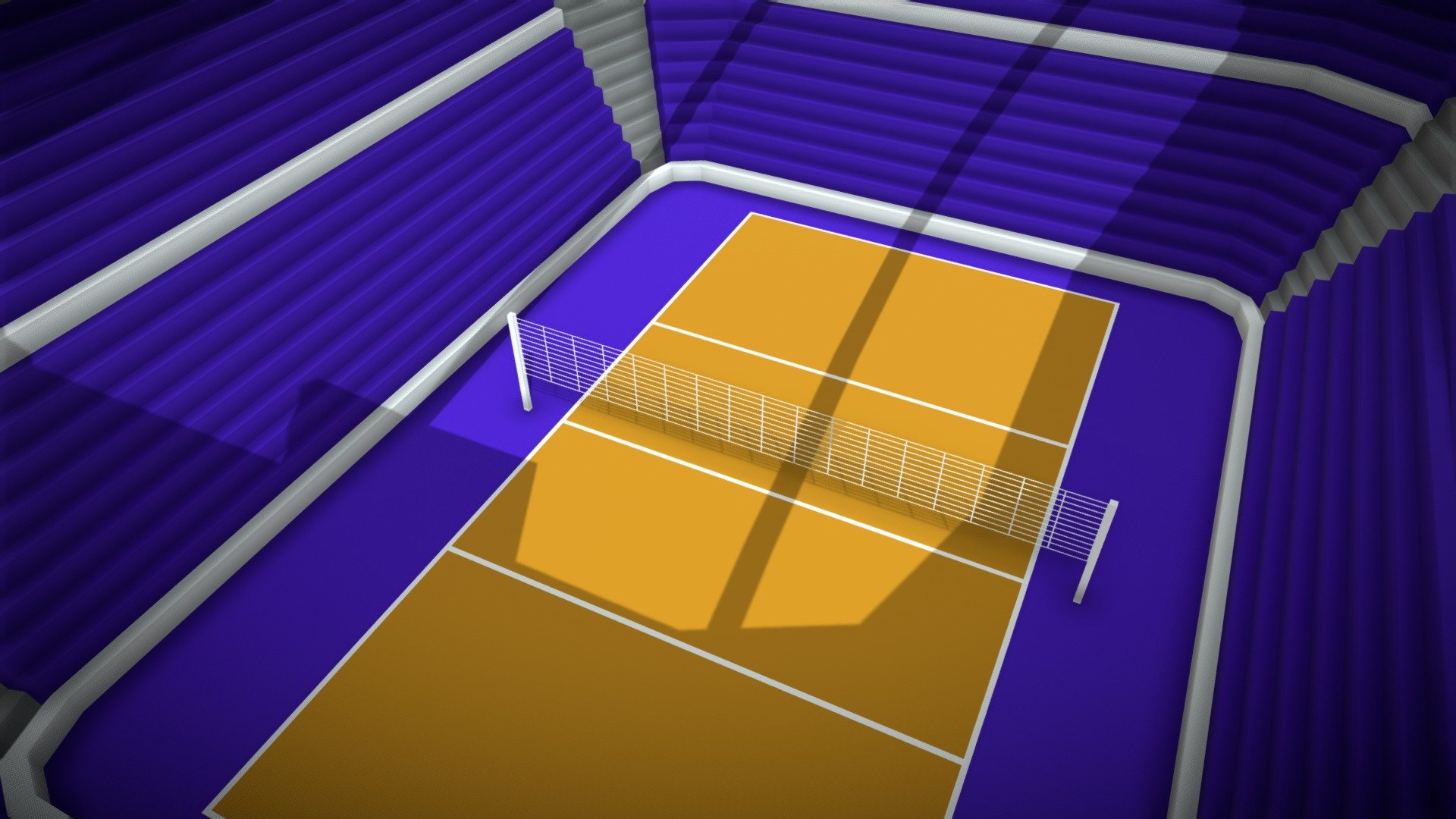 Lowpoly Volleyball Stadium - Download Free 3D model by Awbmegames ...