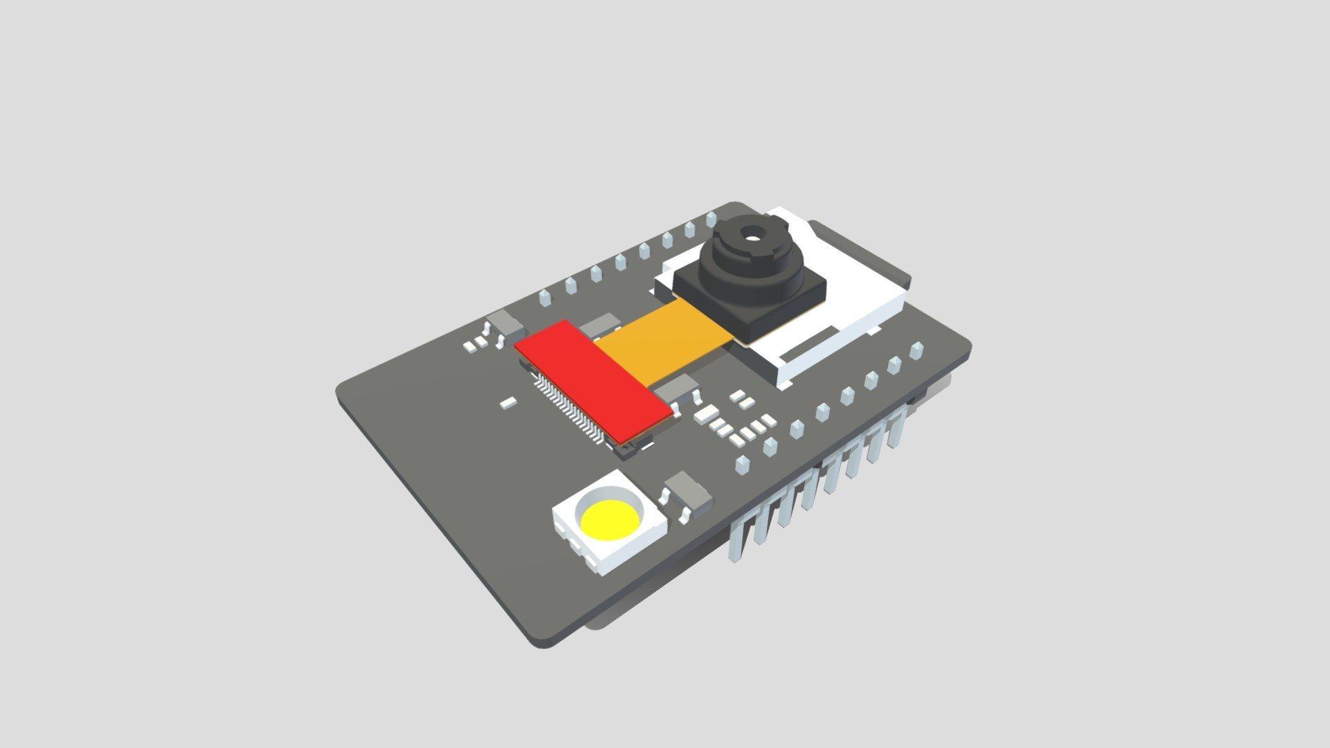 ESP32-Cam Development Board - Buy Royalty Free 3D model by Anson Au ...