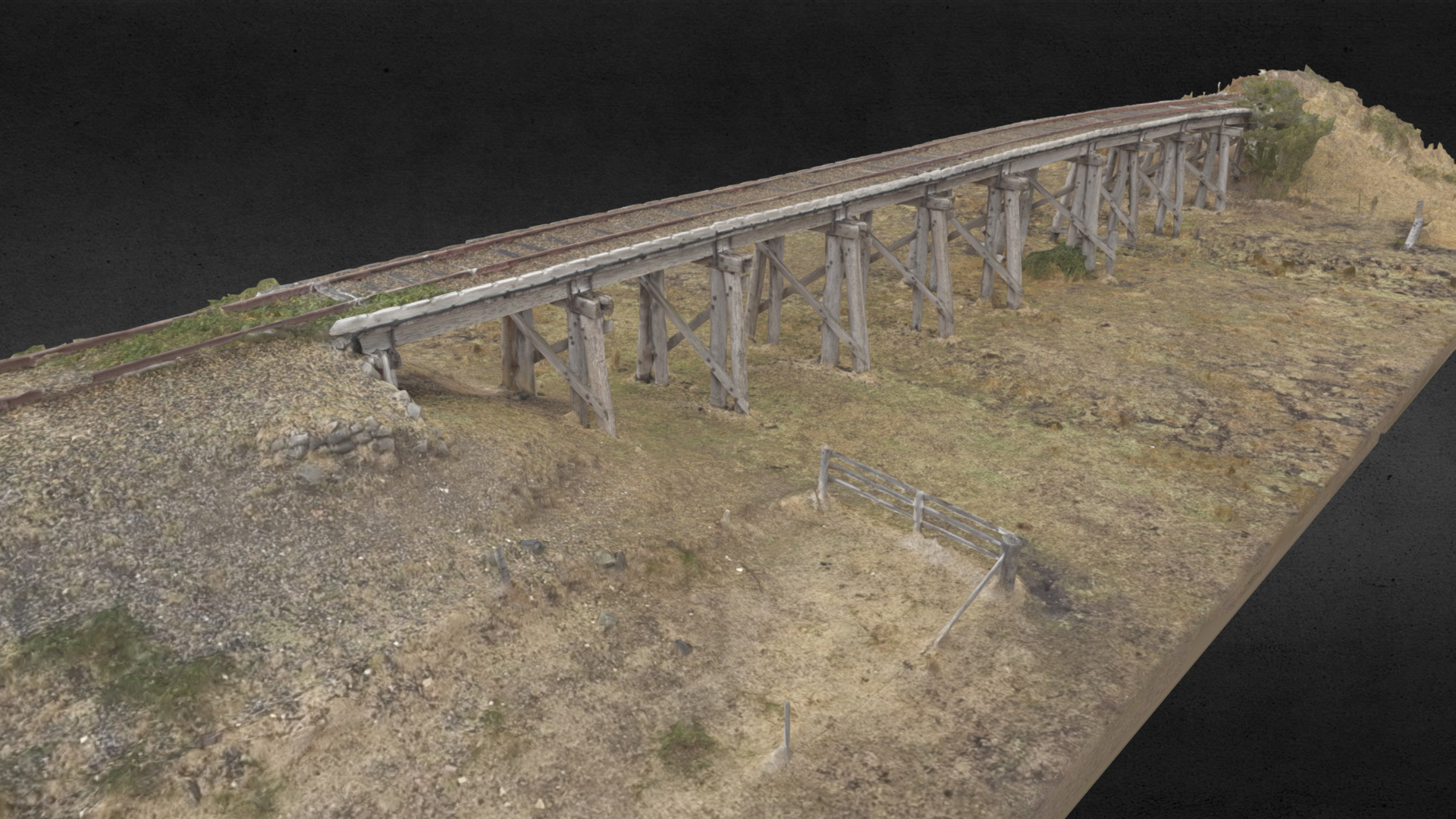 Trestle bridge - Download Free 3D model by UoM Digitisation Centre ...