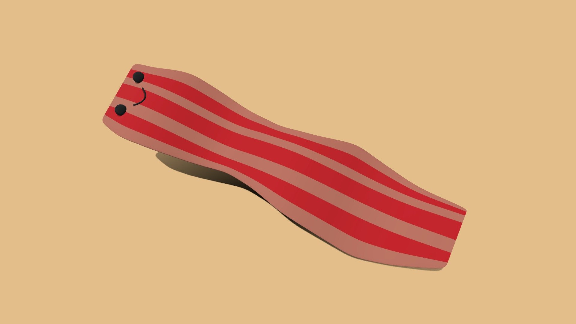 Kawaii Bacon - Buy Royalty Free 3D model by Mj3Dart (@malik_j) [80b1811 ...