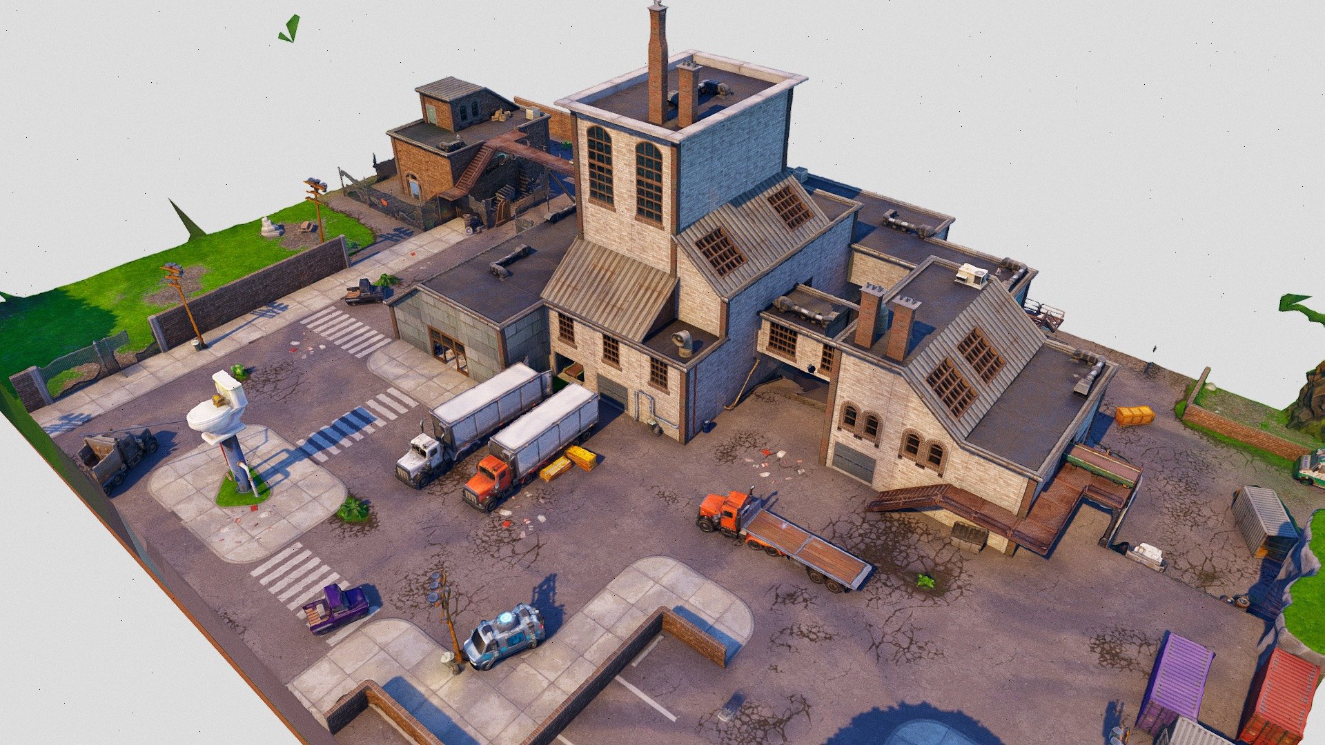 Flush Factory - Ingame Photogrammetry - Buy Royalty Free 3D model by ...