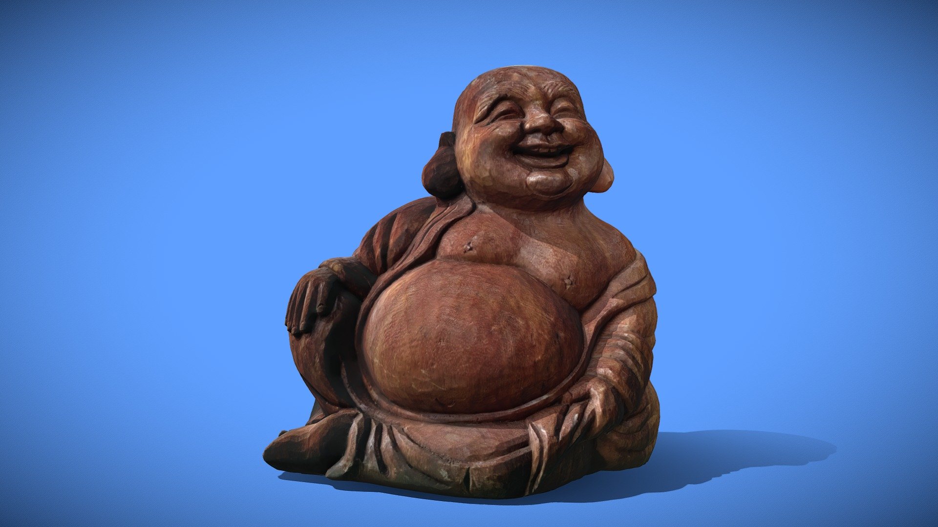 Wooden Buddha HIGH POLY - Download Free 3D model by AnshiNoWara ...
