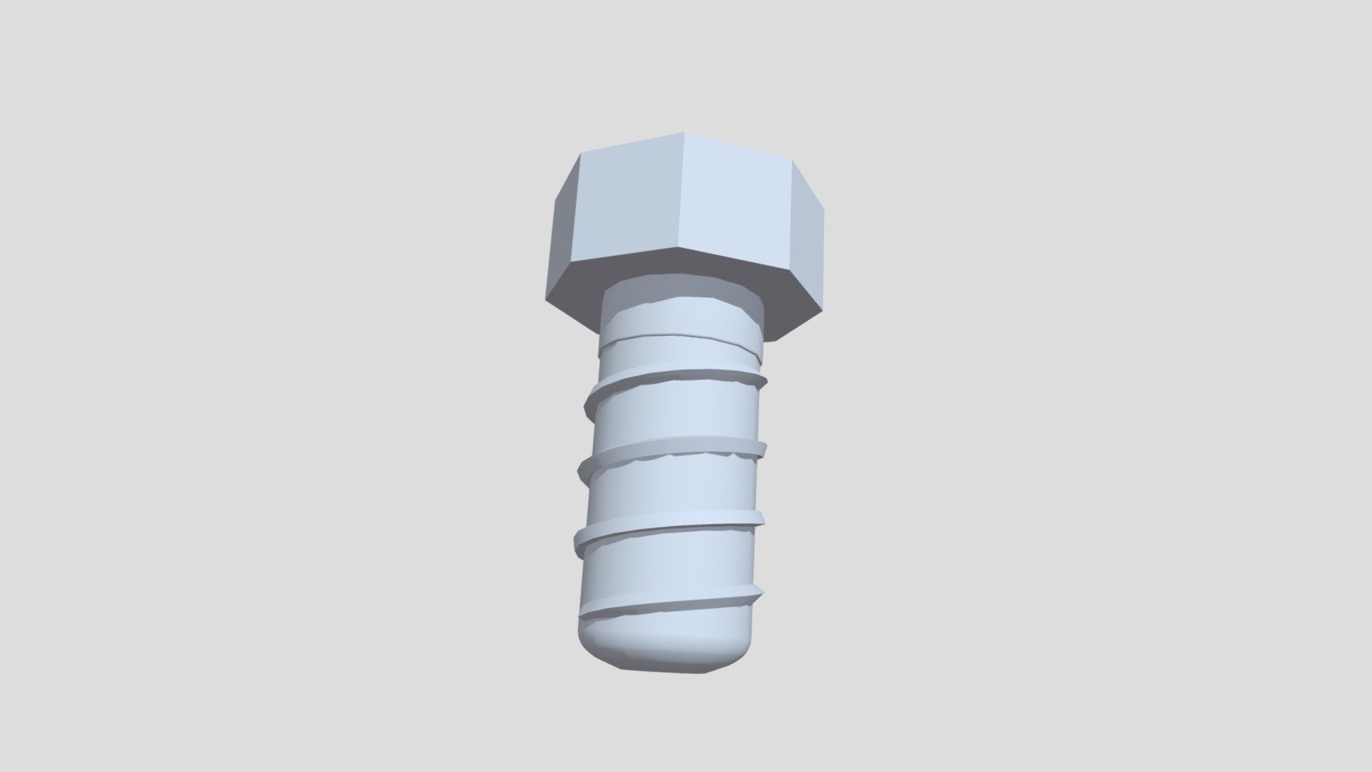 Low poly Bolt - 3D model by ATF_Design [80b28ea] - Sketchfab