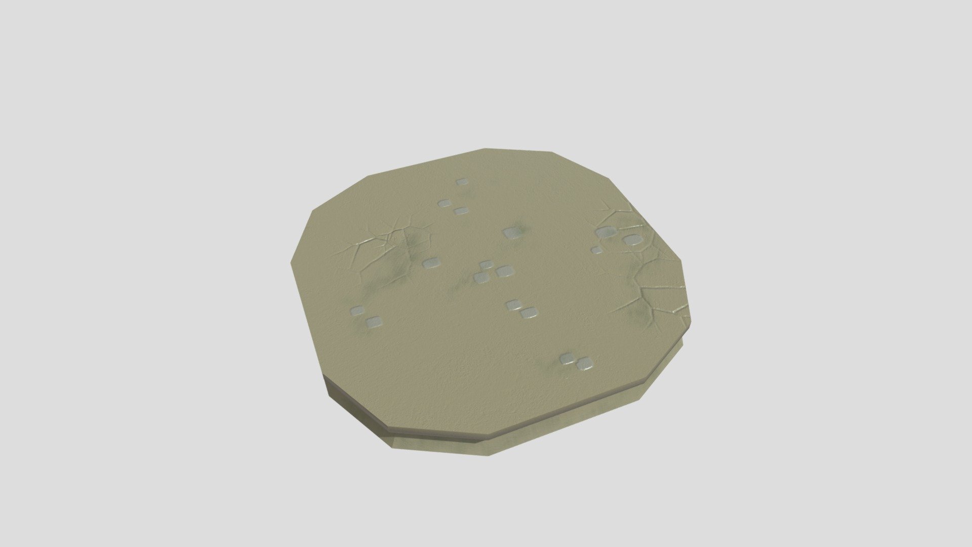 Round Platform (texture & model) - Download Free 3D model by Fruitgeoff ...