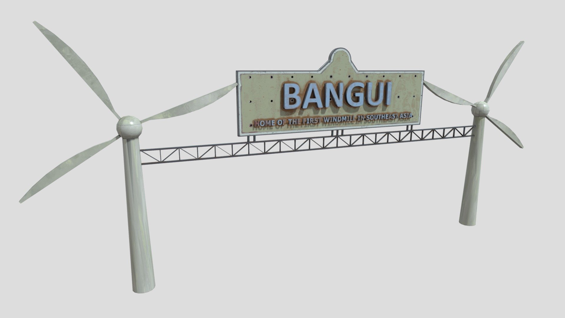 Bangui Philippines Arc - 3D model by NightFury (@pjcpascual) [80b4939 ...