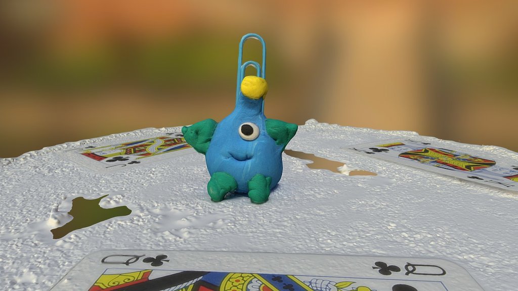 (NVA) Blue and Green Playdough man - 3D model by Mixed Reality Lab ...