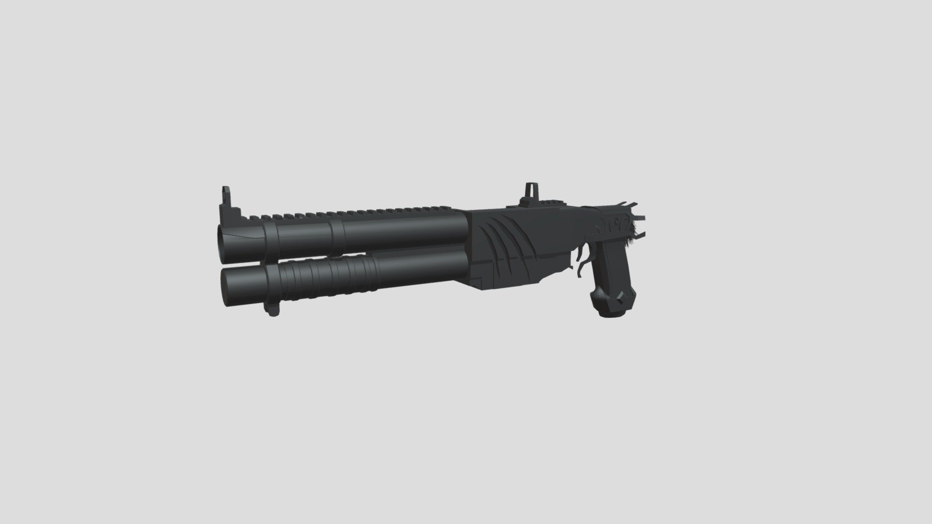 GUN - 3D model by dvabear [80b5448] - Sketchfab