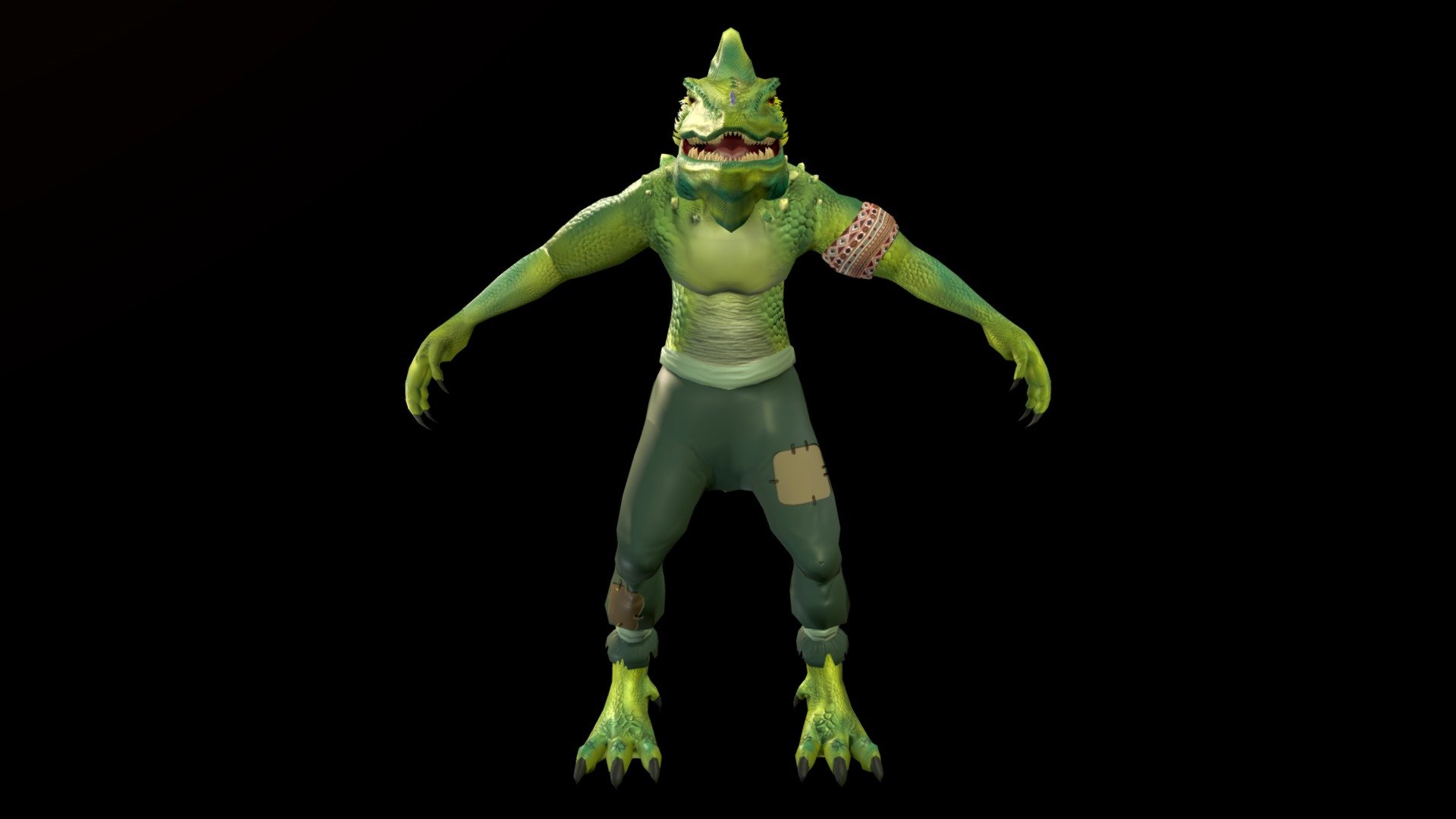 Lizard - 3D model by Cobie_Lau [80b718c] - Sketchfab