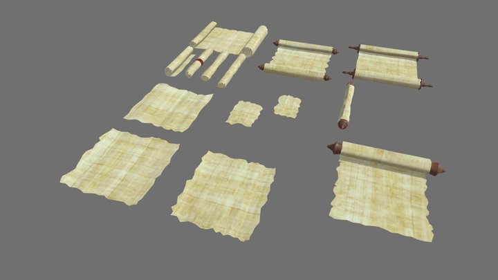 Papyrus 3D models - Sketchfab
